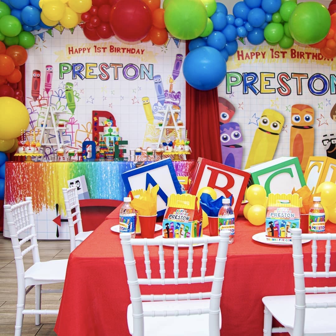 Color 6X6 Table Banner Backdrop with 6ft Table Wrap, Design, Print & S ...
